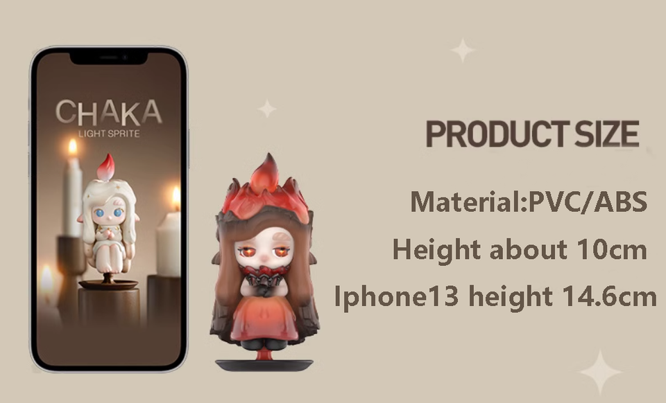 Wave - POP MART Chaka Light Sprite Series Figure Confirmed Toy Doll ...