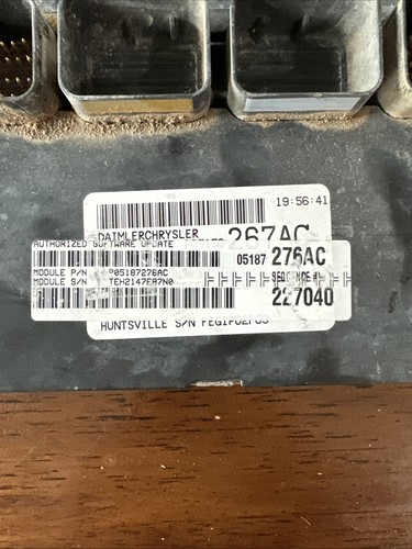 P05187276 Dodge Ram 2500/3500 TCM Trans control module | eBay