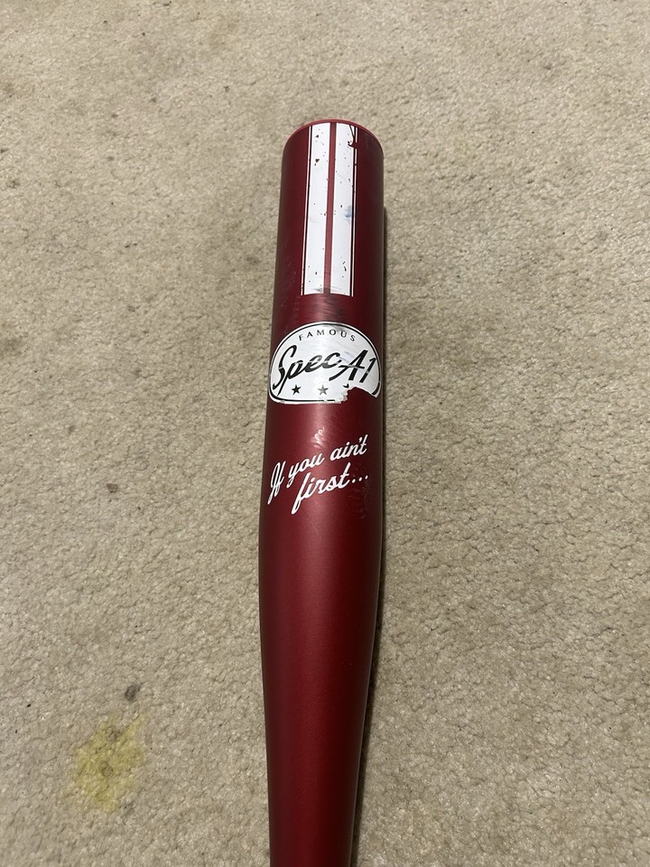 Combat MFG Spec A1 Stang BBCOR Performance Baseball Bat Red White 32 in ...
