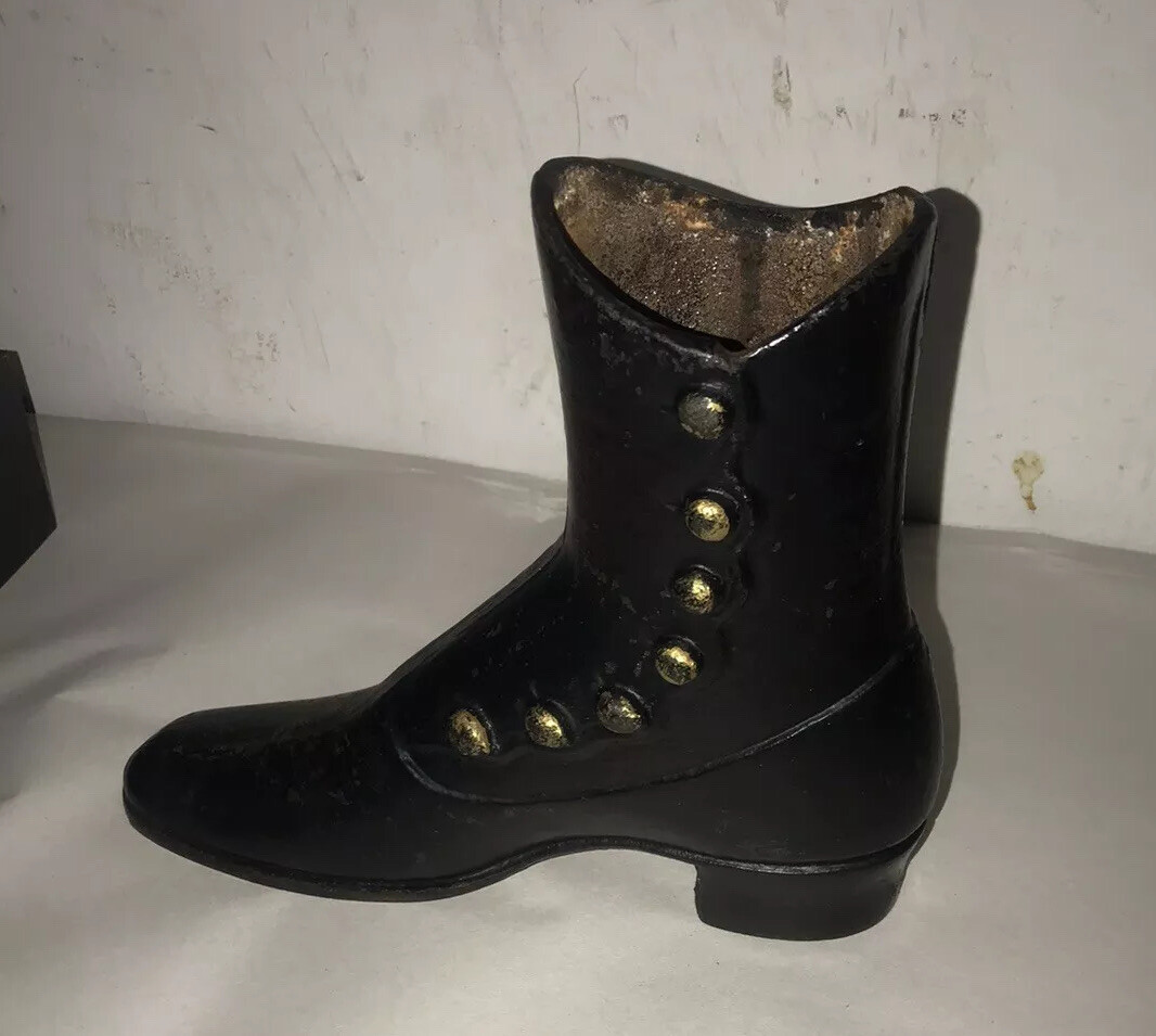 Victorian Cast Iron High Button Shoe | eBay