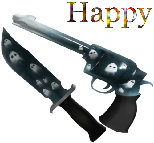 GHOSTS KNIFE GUN🖤👻FAST DELIVERY🖤👻MM2 ROBLOX🖤👻COLLECTIBLE SET | eBay