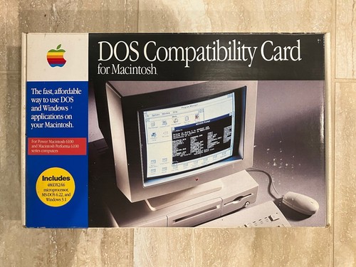 Vintage Apple Macintosh DOS Compatibility PDS Card w/Box & Extras | eBay