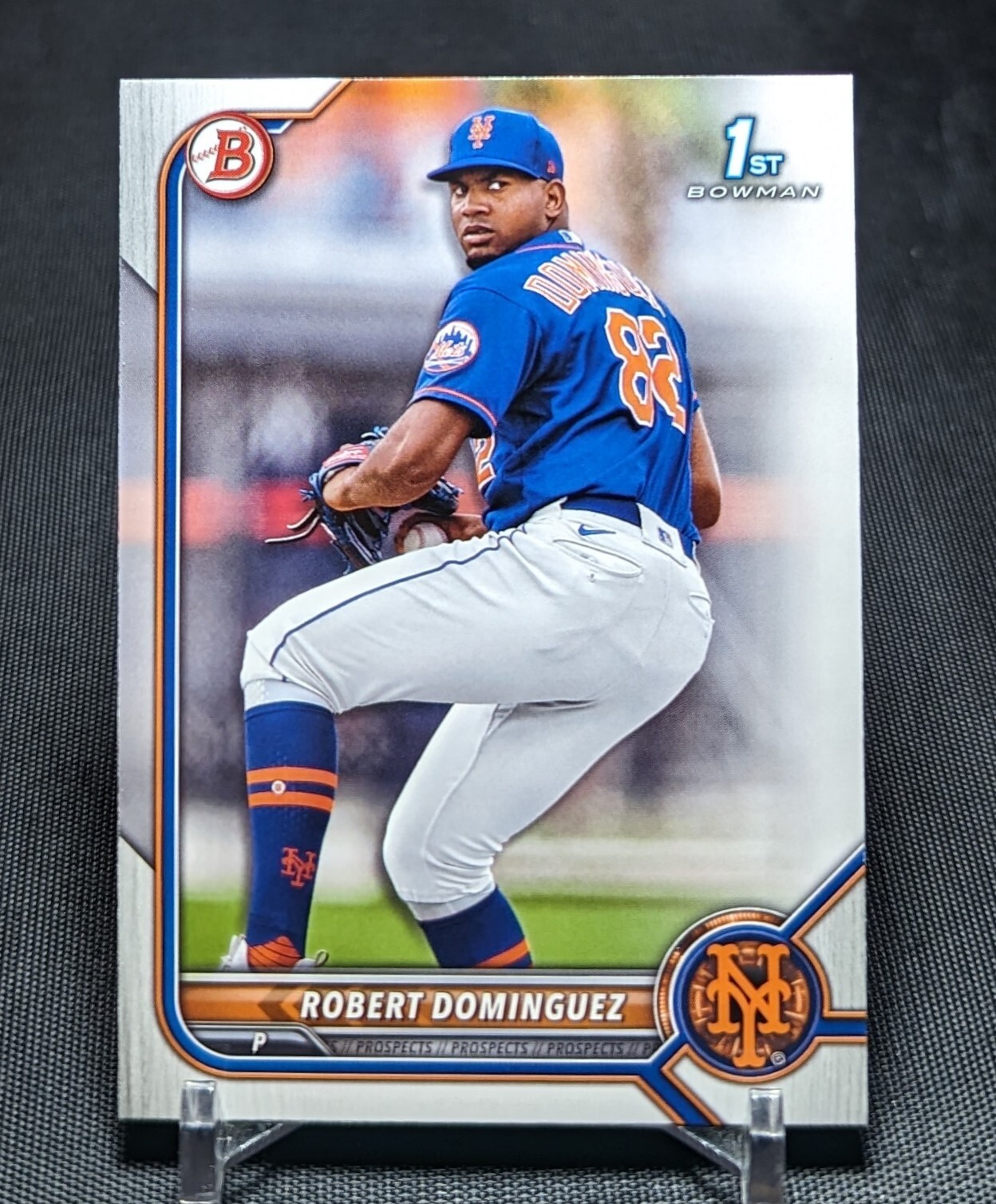 Robert Dominguez 1st Rookie Card RC 2022 Bowman Prospects #BP-51 New York Mets | eBay