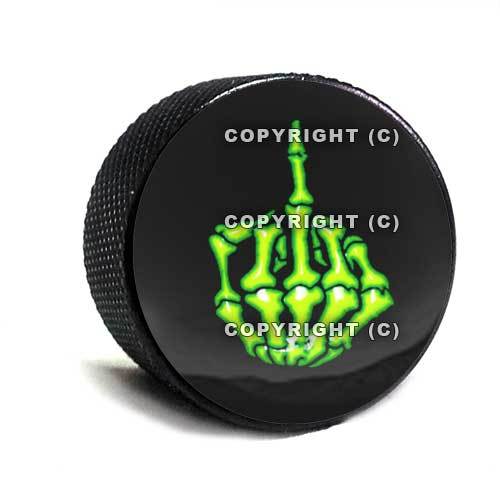 Black Billet "Skeleton FU" Knurled Bolt for Harley Seat Mounting to ...