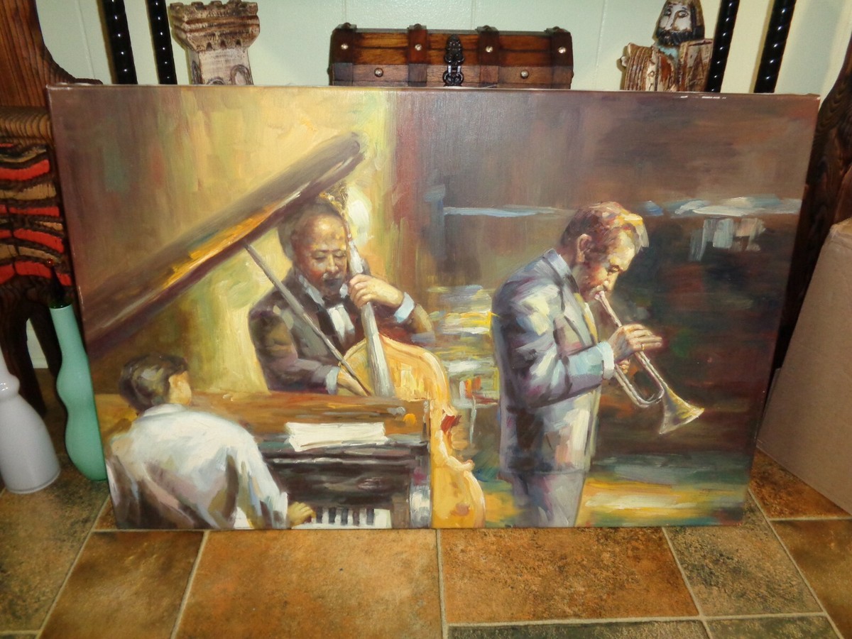 Jazz Instrument Paintings