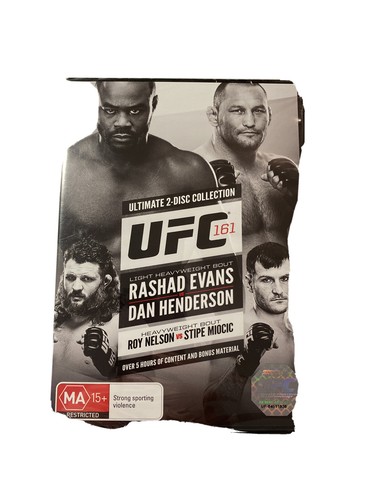 UFC #161 - Evans Vs Henderson (DVD, 2013, 2-Disc Set) New & Sealed ...