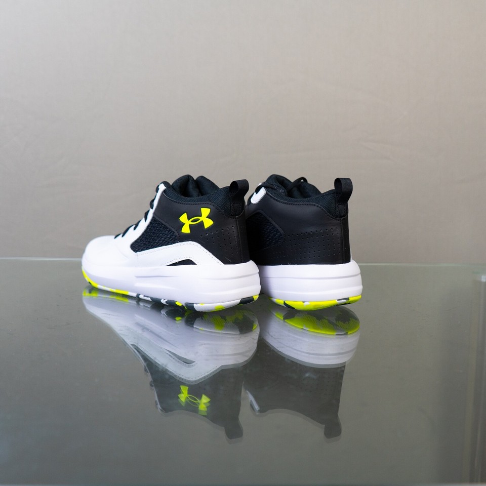 Under Armour Lockdown 5 Men's Training Sneaker Basketball Shoes White ...