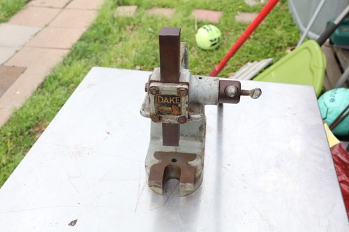 DAKE NO. 001 ARBOR PRESS USA MADE RM | eBay