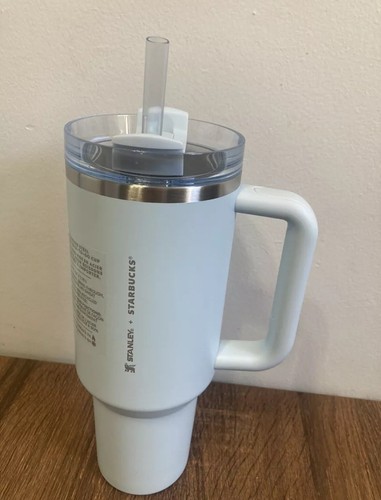 Starbucks x Stanley Spring 2024 Blue 40 Oz Quencher Tumbler Brand New ...