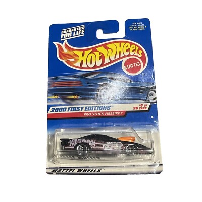 Hot Wheels Pro Stock Firebird Black #64 2000 First Editions | eBay