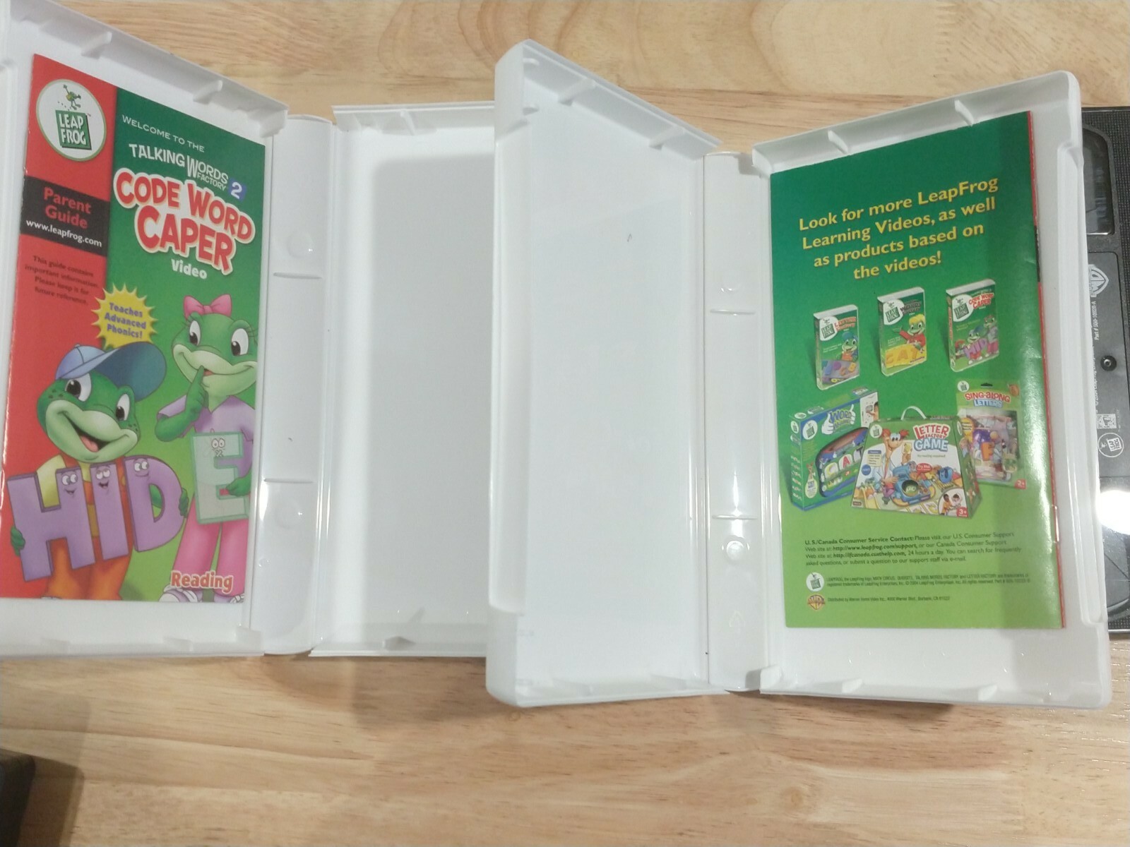 Leap Frog Talking Words Factory 2 Code Word Caper Advanced Phonics ...