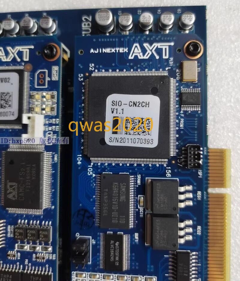 1pcs 100% testAJINEXTEK AXT BPHD v2.5 SIO-CN2CH Motion Control Card | eBay