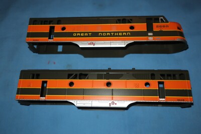 MTH Great Northern Diesel Locomotive AB Unit Shells. Factory Samples | eBay