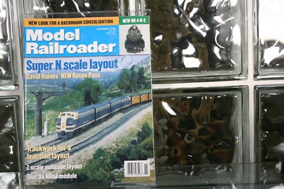 Model Railroader Magazine November 1999 - Super N scale layout | eBay