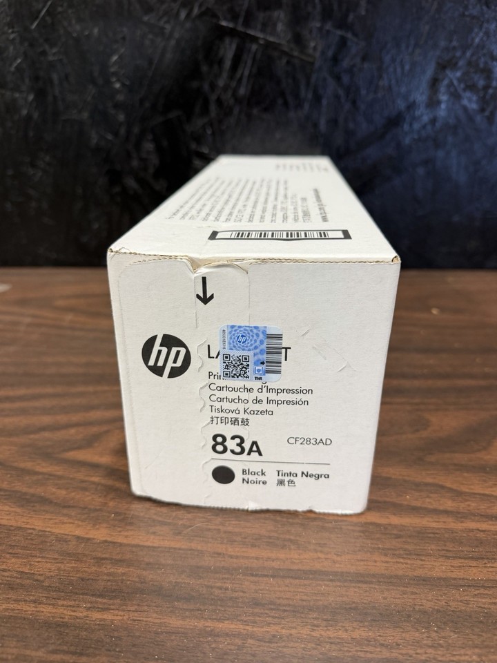 Genuine HP LaserJet CF283A / 83A Black Toner For Pro MFP M125, M127 ...