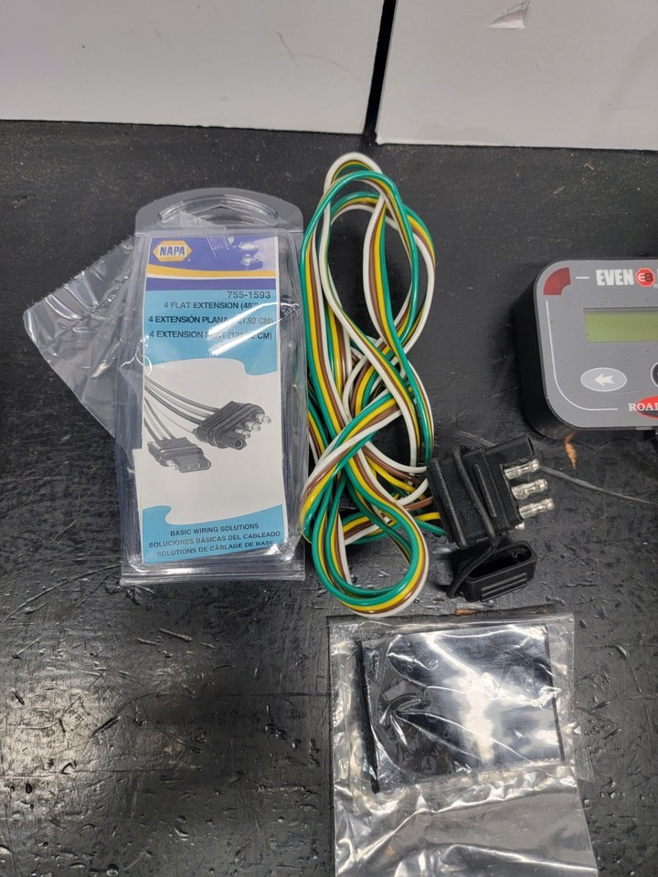 ROADMASTER EVEN BRAKE MONITOR W/ VEHICLE POWER ADAPTER | eBay