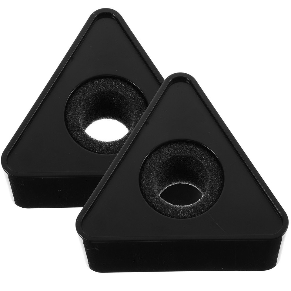 2 Pcs Mic Logo Cube Square Stand Interview Microphone Flag The Sign ...