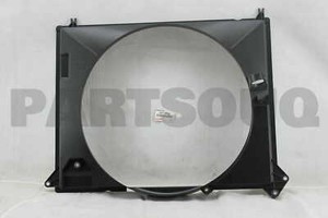 167110P030 Genuine Toyota SHROUD, FAN 16711-0P030 | eBay