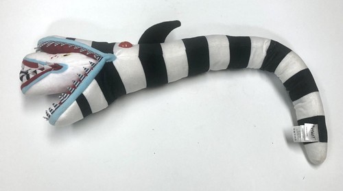 Beetlejuice Sandworm Plush Toy - 26" Stretched Out Posable Worm Snake ...