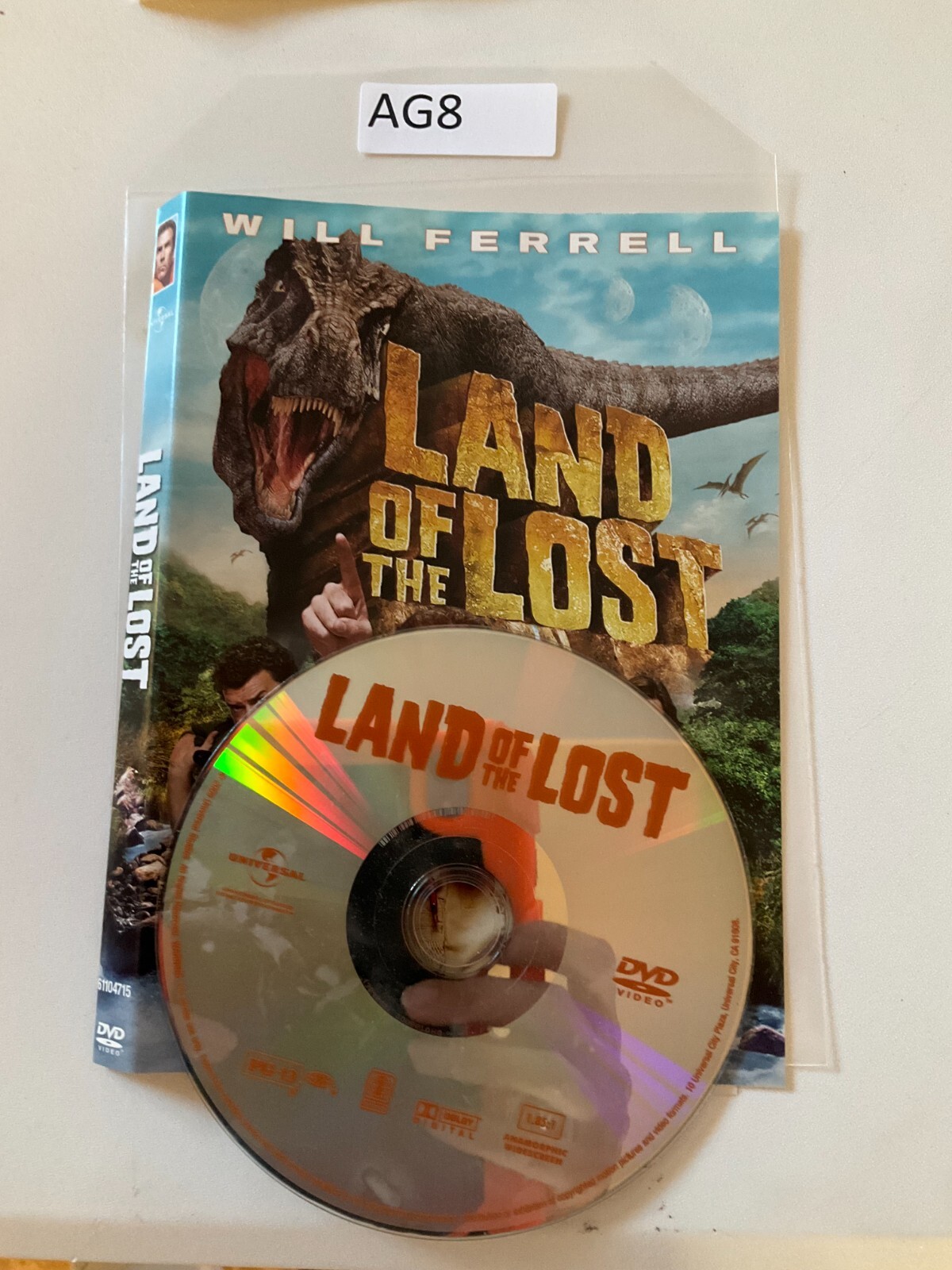 Land of the Lost (DVD, 2009) No Case No Tracking #AG8 | eBay