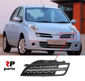 FOR NISSAN MICRA 2005 - 2010 NEW FRONT BUMPER UPPER LEFT GRILL WITH ...
