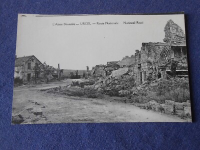 02 CPA URCEL ROUTE NATIONALE | eBay