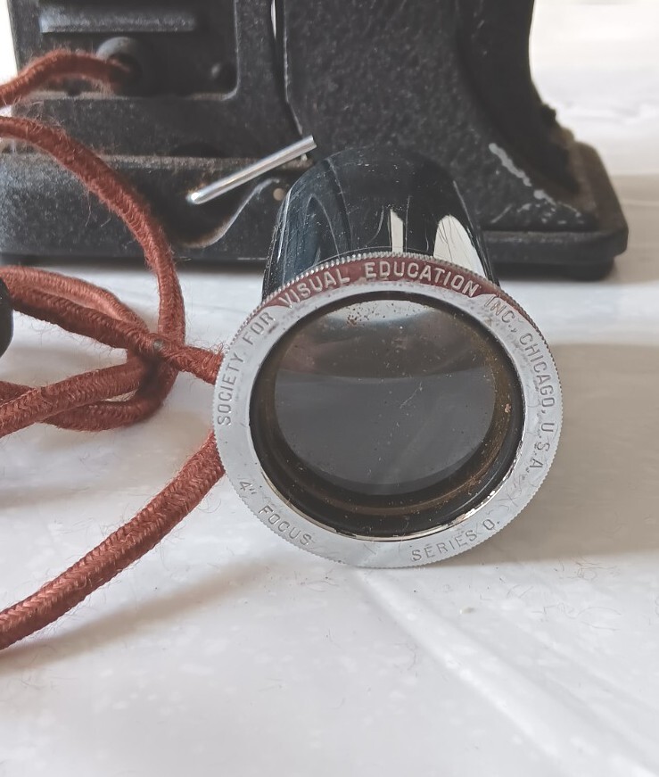 Vintage 1940s Picturol Miniature Slide Projector SVE Model RK With Case ...