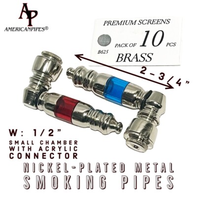 (((Set Of 2))) AMERICANPIPES(tm) High Grade Tobacco Pipes With Small ...