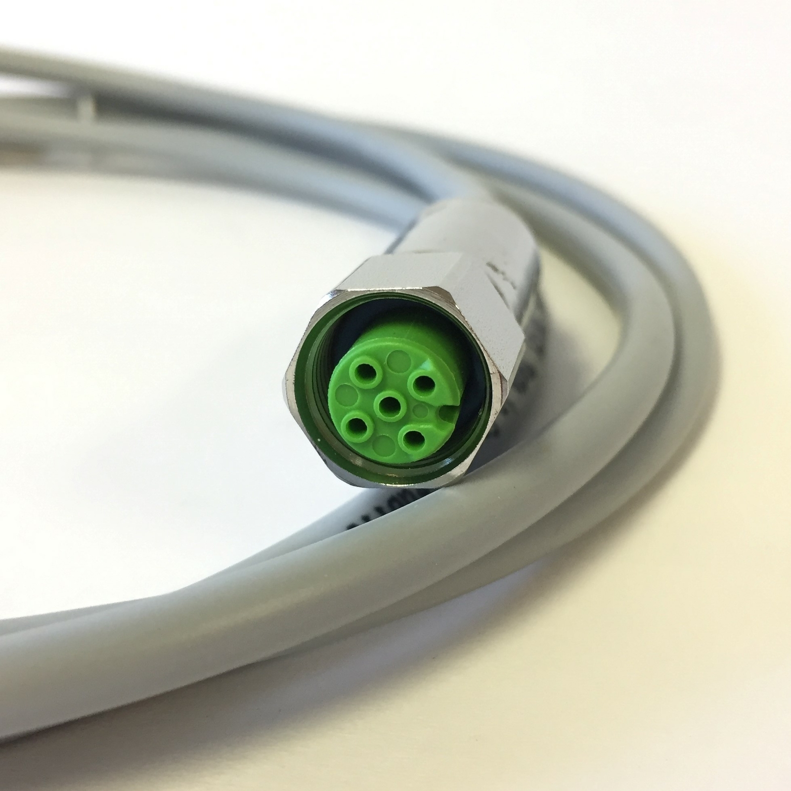 Lot of 2 Murr Elektronik 7044-40021-2140150 Cable M12 Steel Male ...