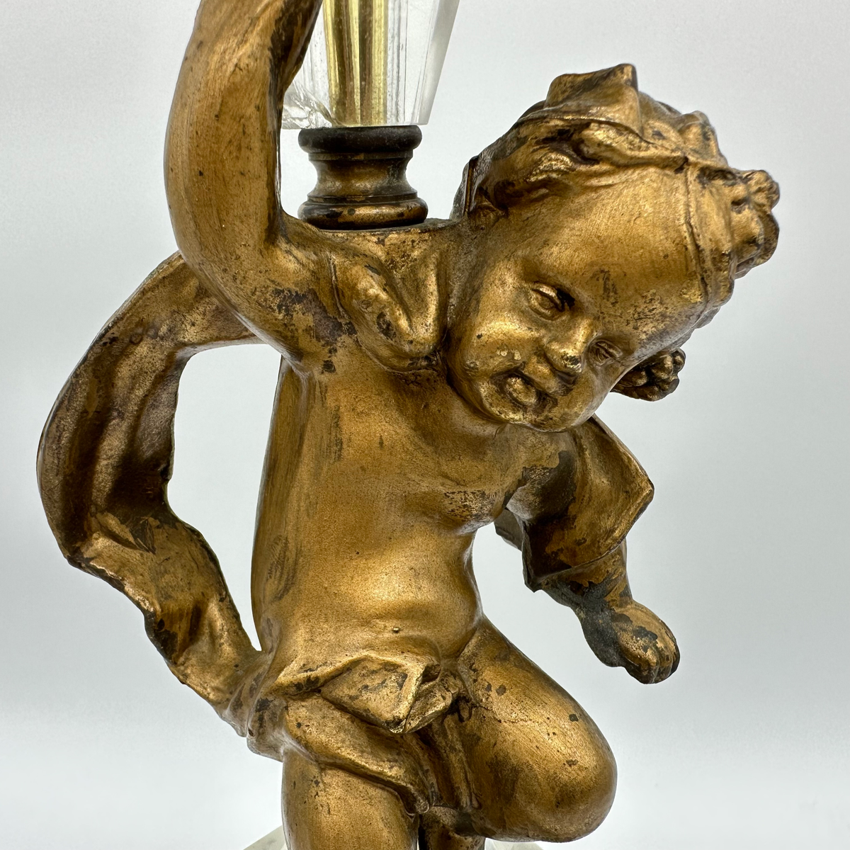 Leviton Lamps With Hole In A Vase Antique Leviton Lamp Etsy