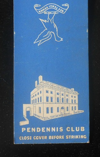 1940s Pendennis Club Nec Tenui Penna Louisville KY Jefferson Co ...