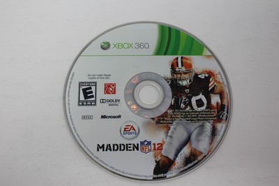 Madden NFL 12 (Microsoft Xbox 360) DISC ONLY | eBay