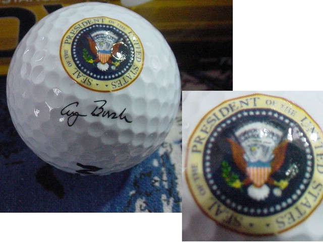 3 Presidential George W Bush Golf Balls for sale online | eBay