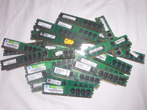 1GB DDR2 RAM Riegel Arbeitsspeicher Speicher PC-5300 667MHz Computer ...