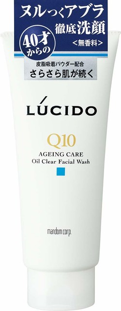 Mandom LUCIDO Q10 Ageing Care Oil Clear Facial Wash 130g for sale ...