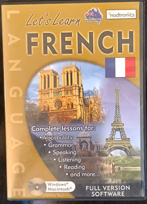 Lets Learn French PC/MAC CD ROM | eBay Australia