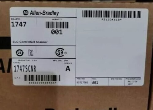 New Factory Sealed AB 1747-SCNR / A SLC 500 ControlNet Scanner Module ...