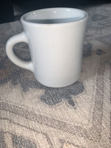 Vintage Rego Buffalo China Coffee Cup Mug White Retro Diner Ware | eBay