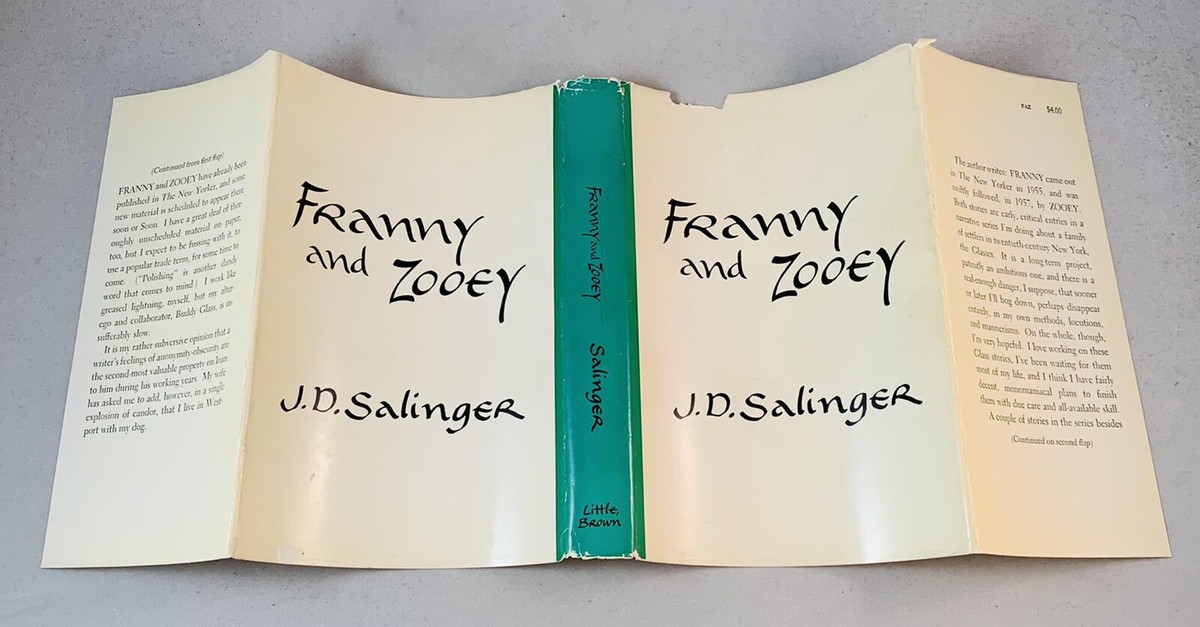 Franny And Zooey First Edition Franny And Zooey By J.D. Salinger