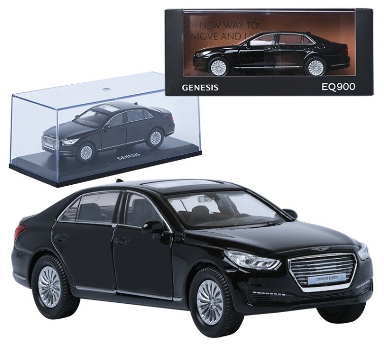 HYUNDAI Genesis EQ900 (G90) Miniature Diecast Model Car 1:38 | eBay