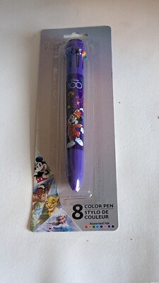 disney pen 100th 8 Color Click Ball Point Pen New Mickey Mouse | eBay