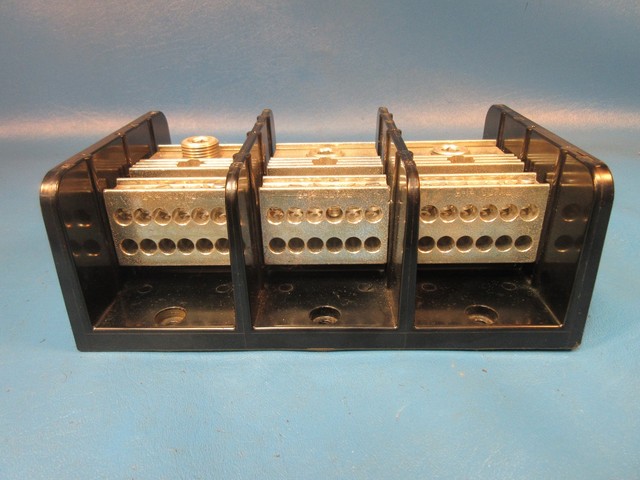 Littelfuse LD5552-3 3 Pole Tap Distribution Block 3 Pole 600 V 380 Amp ...
