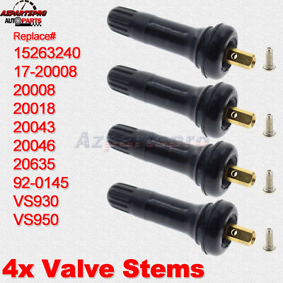 4pcs TPMS Valve Stem For Ford Explorer F-150 F-250 F-350 Super Duty ...
