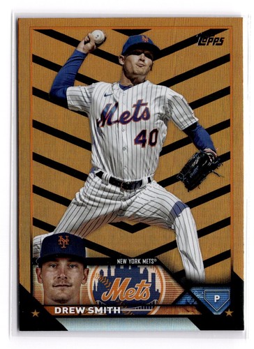 2023 Topps Orange Drew Smith #US30 New York Mets | eBay