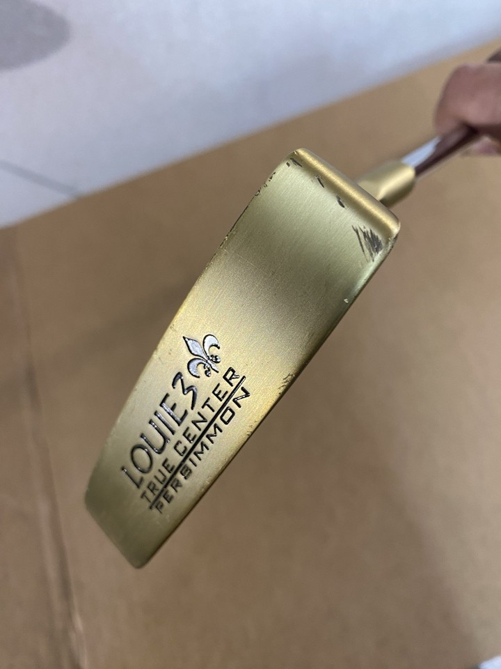 Louisville Golf Louie 3 True Center Persimmon Putter RH 34.5'' | eBay