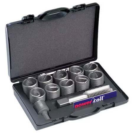 Free-Running Helical Insert Repair Kit, Helical Inserts, 3/8"-18, Plain ...