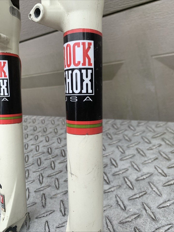 VINTAGE ROCK SHOX JUDY XC 1 1/8" 26" SUSPENSION FORK | eBay