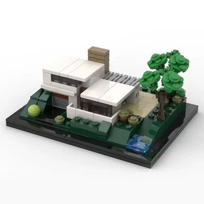MOC-25360 Block Street View Architecture Bauhaus Villa | eBay