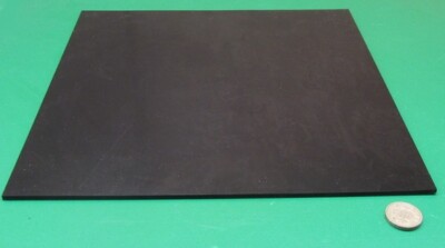 Polyurethane Sheet, Black, 1/8" x 12" Wide x 12" Length 40A, to 95A ...