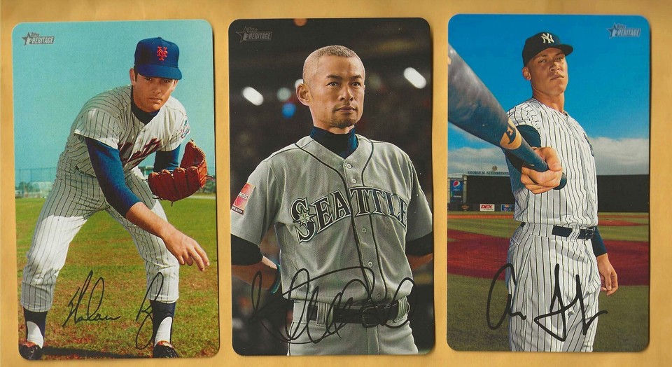 2019 TOPPS HERITAGE 1970 Super Box Topper COMPLETE SET of 30 - OHTANI ...